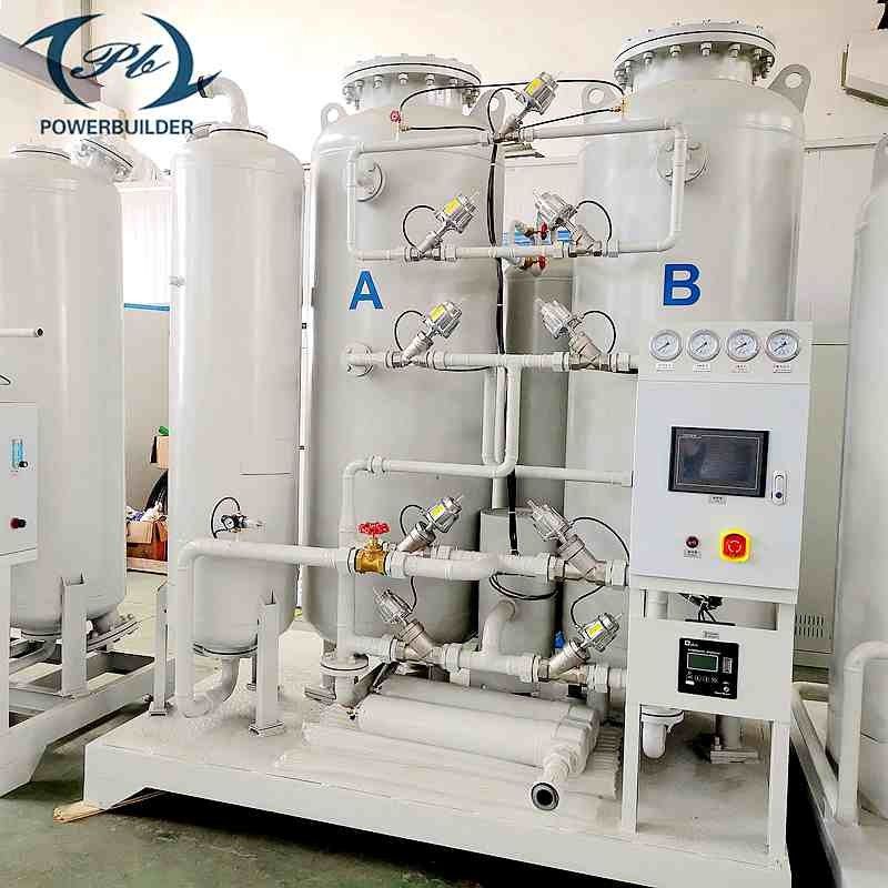 PSA Mobile Nitrogen Generation System 50Nm3/H 99.9% Purity For Food ...