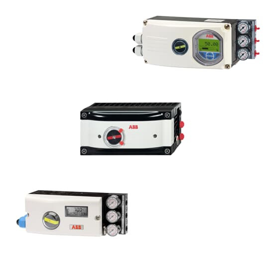 Smart Digital Positioner TZIDC-120 ABB Valve Positioner For Valve Control